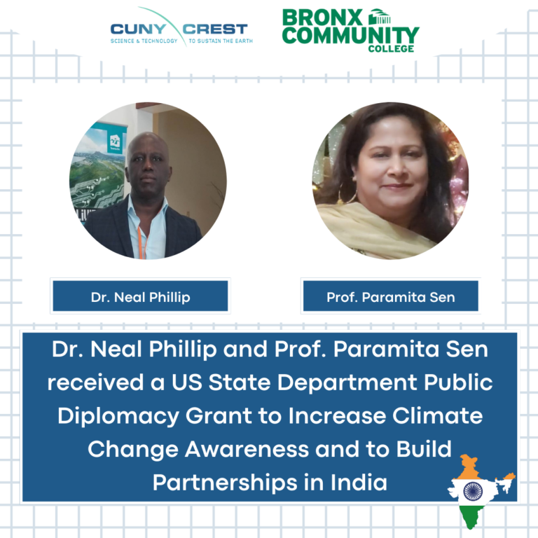 Dr. Neal Phillip and Prof. Paramita Sen received a US State Department Public Diplomacy Grant to ...