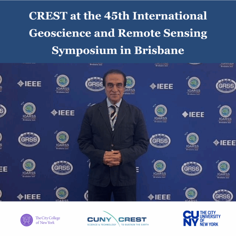CREST at the 45th International Geoscience and Remote Sensing Symposium ...
